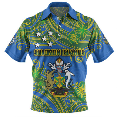 Australia South Sea Islanders Polo Shirt - Solomon Islands Symbol In ...
