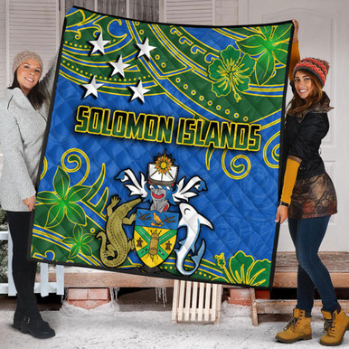 Australia South Sea Islanders Quilt - Solomon Islands Symbol In ...