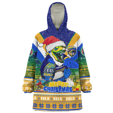 Parramatta Eels Christmas Custom Snug Hoodie - Parramatta Eels Santa ...