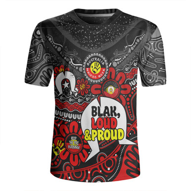 Australia Rugby Jersey Naidoc Week Torres Strait Symbol With Aboriginal ...