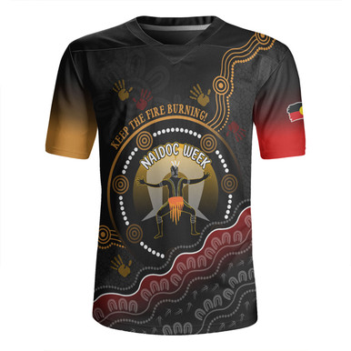 Australia Rugby Jersey Naidoc Week Aboriginal Inspired And Torres ...