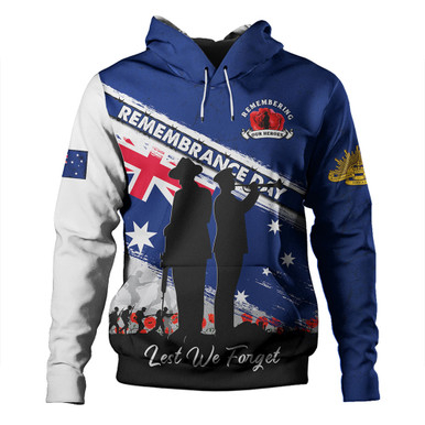 Australia Hoodie Australian Heroes Remembrance Day Tribute