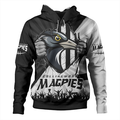 Collingwood Hoodie Breaking Through Fan Design