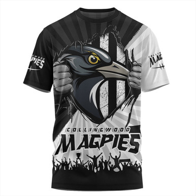Collingwood T-Shirt Breaking Through Fan Design