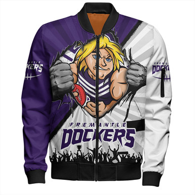 Fremantle Bomber Jacket Breaking Through Fan Design