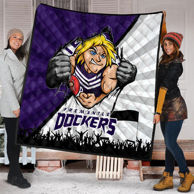 Fremantle Quilt Breaking Through Fan Design