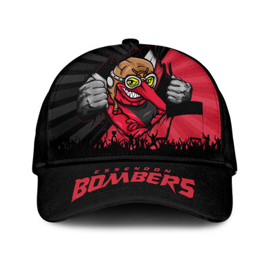 Essendon Cap Breaking Through Fan Design
