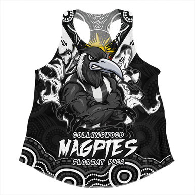 Collingwood Women Racerback Singlet Ripped Legacy of the Game
