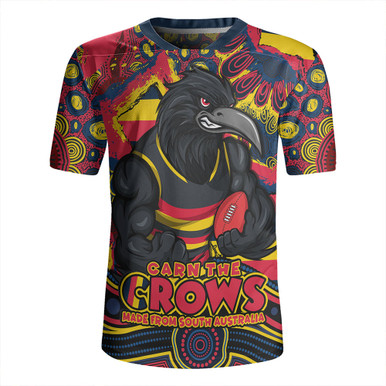 Adelaide Crows Rugby Jersey Blazing Spirit Of Victory