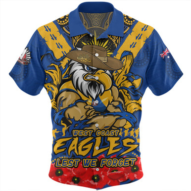 West Coast Eagles Hawaiian Shirt Ripped Legacy Of The Game The ANZAC ...
