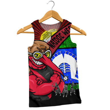 Essendon Men Singlet NAIDOC Week Pride Edition