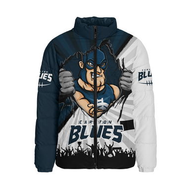 Carlton Padded Jacket Breaking Through Fan Design