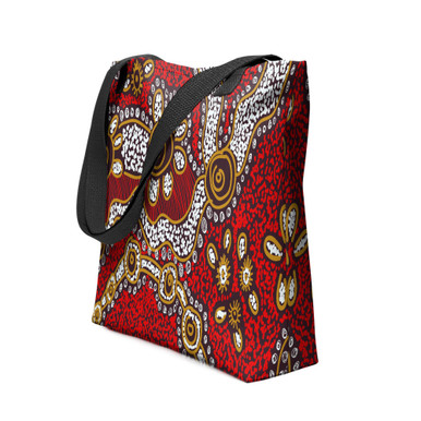 Indigenous Australian Aboriginal Tote Bag Aboriginal Contemporary Dot ...