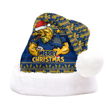 Parramatta Eels Christmas Hat Merry Christmas Tough Edition