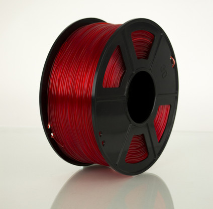 ABS Translucent Red - PolyPrinter
