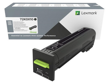 72K0X10 | Original Lexmark Extra High-Yield Toner Cartridge - Black ...