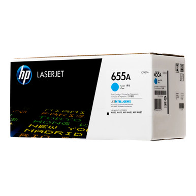 CF451A | HP 655A | Original HP LaserJet Toner Cartridge - Cyan ...