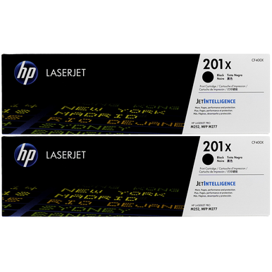 CF400XD | HP 201X 2-Pack | Original HP High-Yield Dual Pack Toner ...