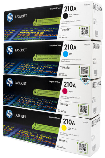 HP 210A SET | W2100A, W2101A, W2102A, W2103A | Original HP Toner ...