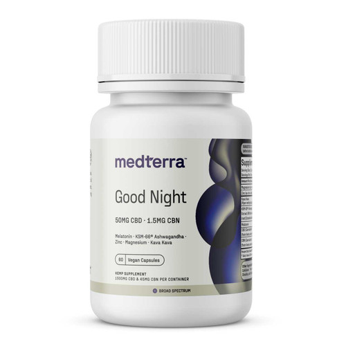 Medterra CBD Capsules, CBD Sleep Capsule