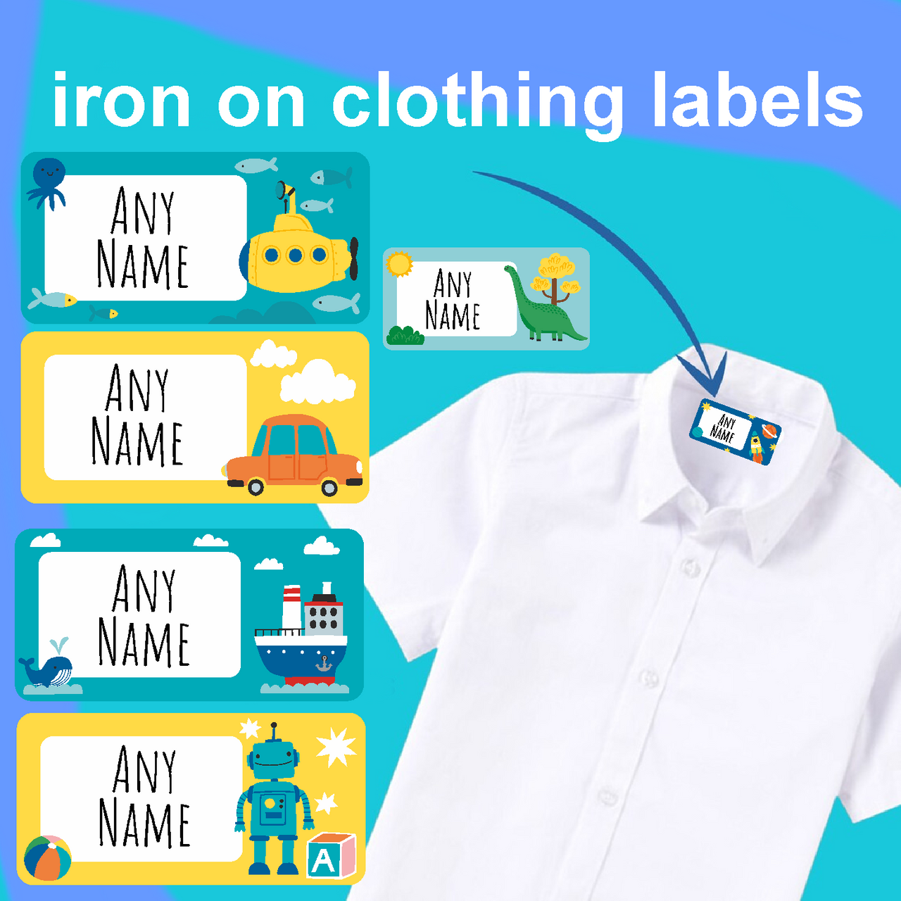 Clothing Labels {Free Printable} Children's Clothing Size Labels