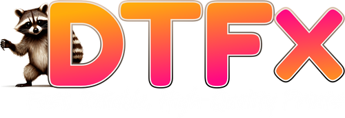 DTF Printing UK | Custom T-Shirts, UV Stickers & Garment Printing | DTFX