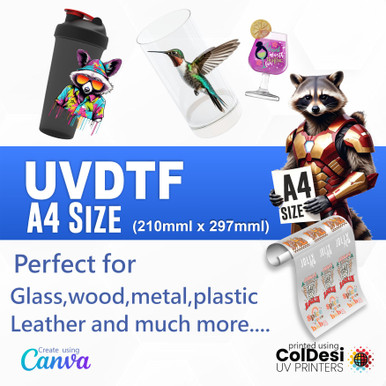 UV Dtf Sticker A4 Size - dtfx.co.uk