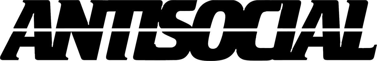 Antisocial Decal (Half cut)