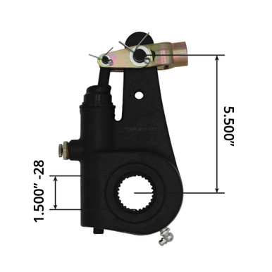 TSP-801073 | Meritor Type Automatic Slack Adjuster 5.50" - 28 ...