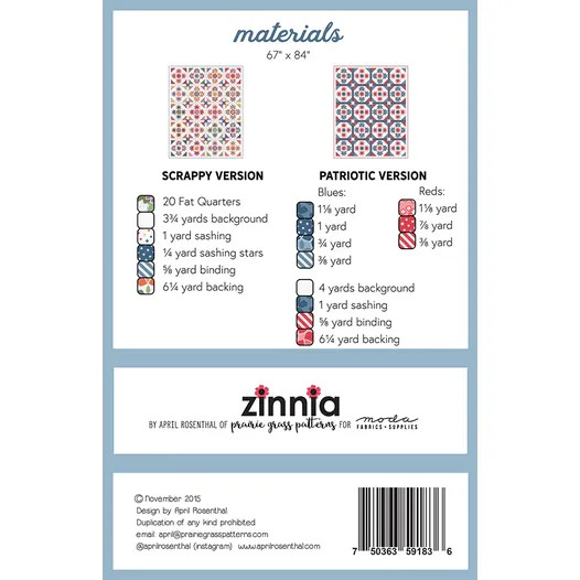 July Sky Pattern - MK Quilts