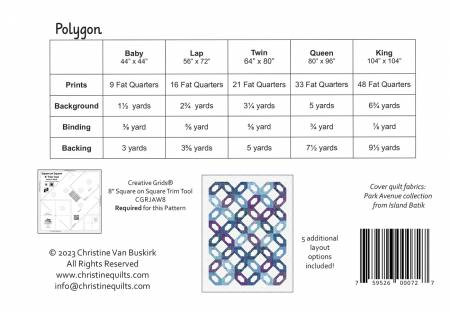 Polygon Pattern - MK Quilts