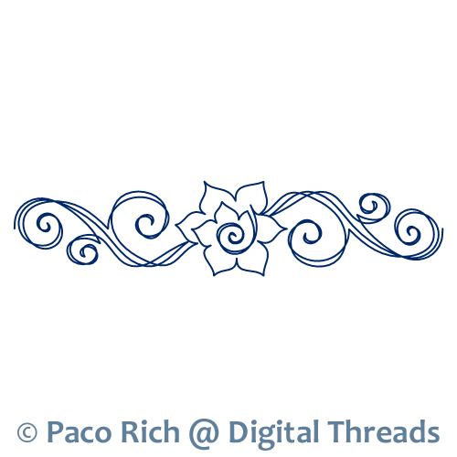 Country Star Flower Border Set