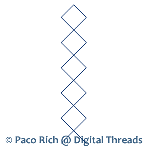 Crosshatch On-Point P2P 1.75" Square