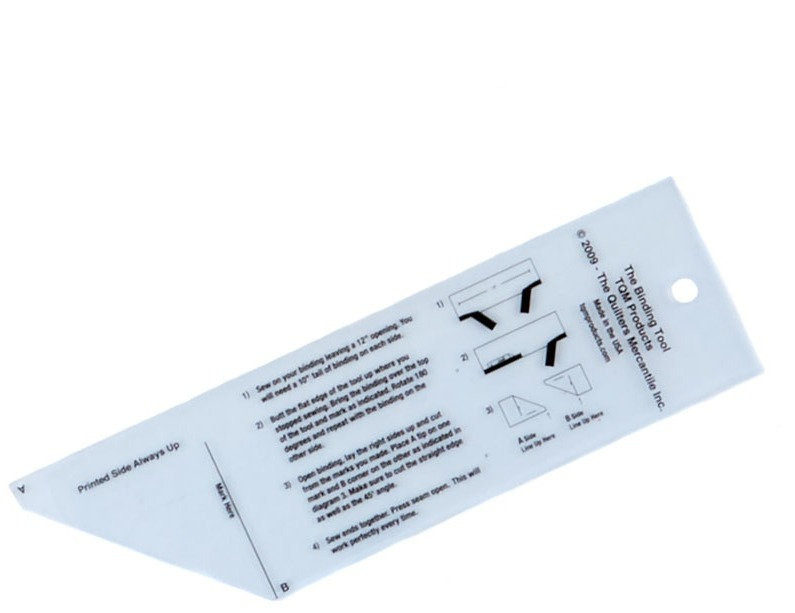 Binding Tool Template Ruler - MK Quilts