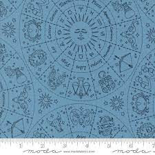 Starry Sky Zodiac Signs Midday - MK Quilts