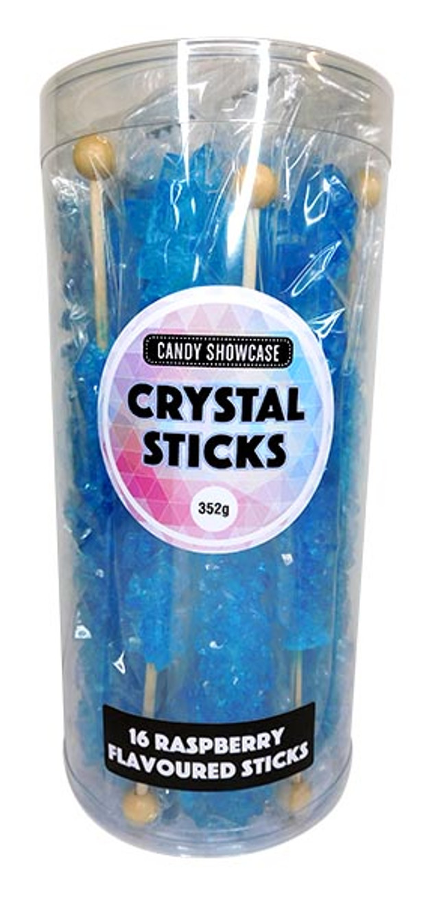 Crystal Sticks 16 Raspberry blue | Confectionery World