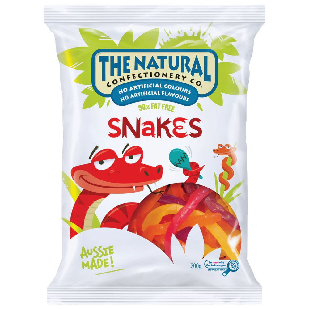 Snakes Natural Confectionery box | Confectionery World