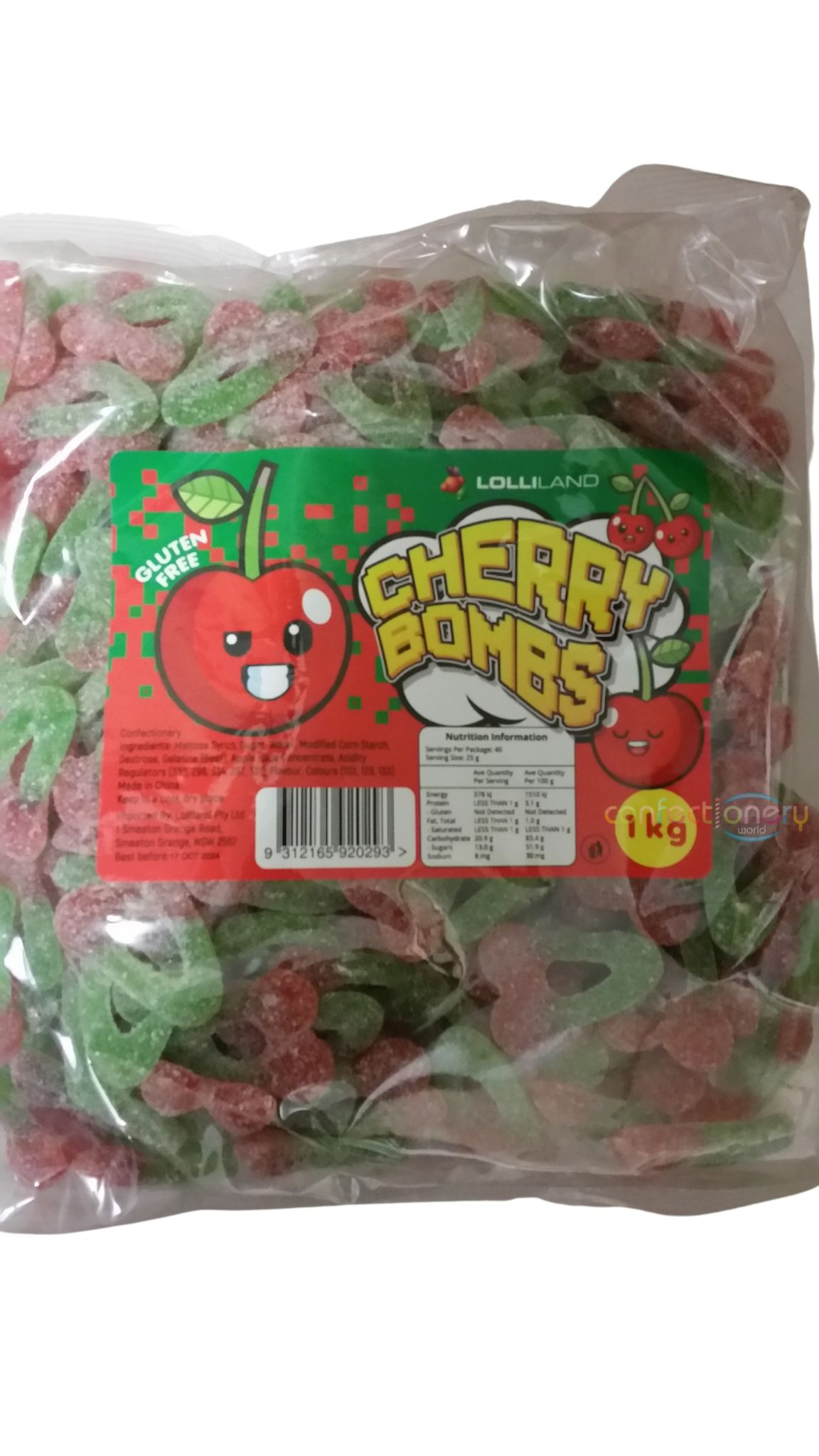 Cherry Bombs 1kg | Confectionery World