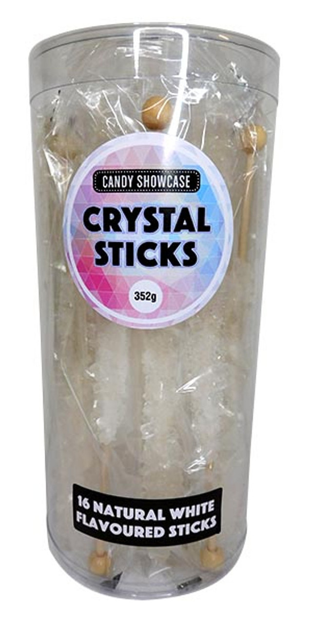 Crystal Sticks 16 White | Confectionery World
