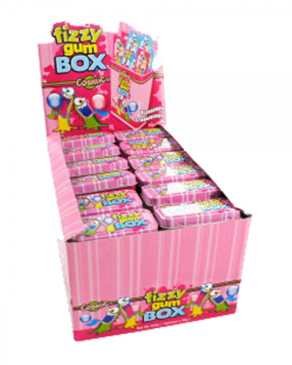Fizzy Gum Box Cosmic | Confectionery World