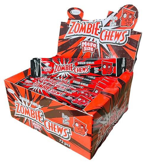 Zombie Chews Sour Cola 72 | Confectionery World