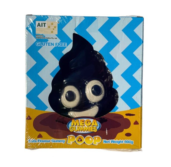 Mega Gummies Poop 600g | Confectionery World