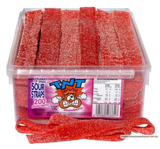 AIT TNT Multicoloured sour straps | Confectionery World