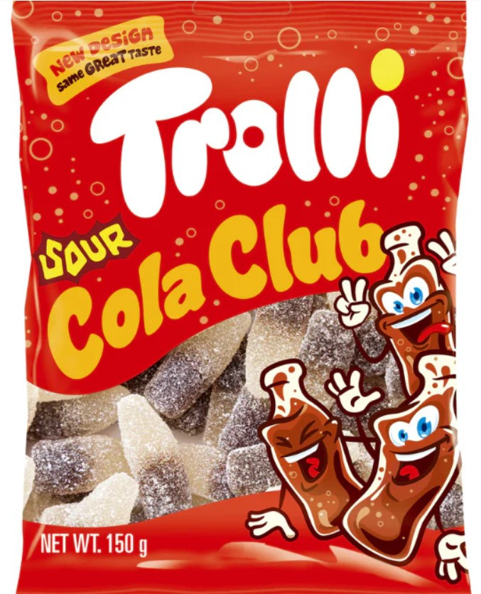 Clouds strawberry trolli 150g | Confectionery World