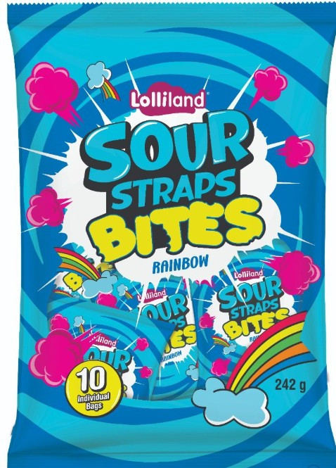 Sour Strap Bites 242g | Confectionery World