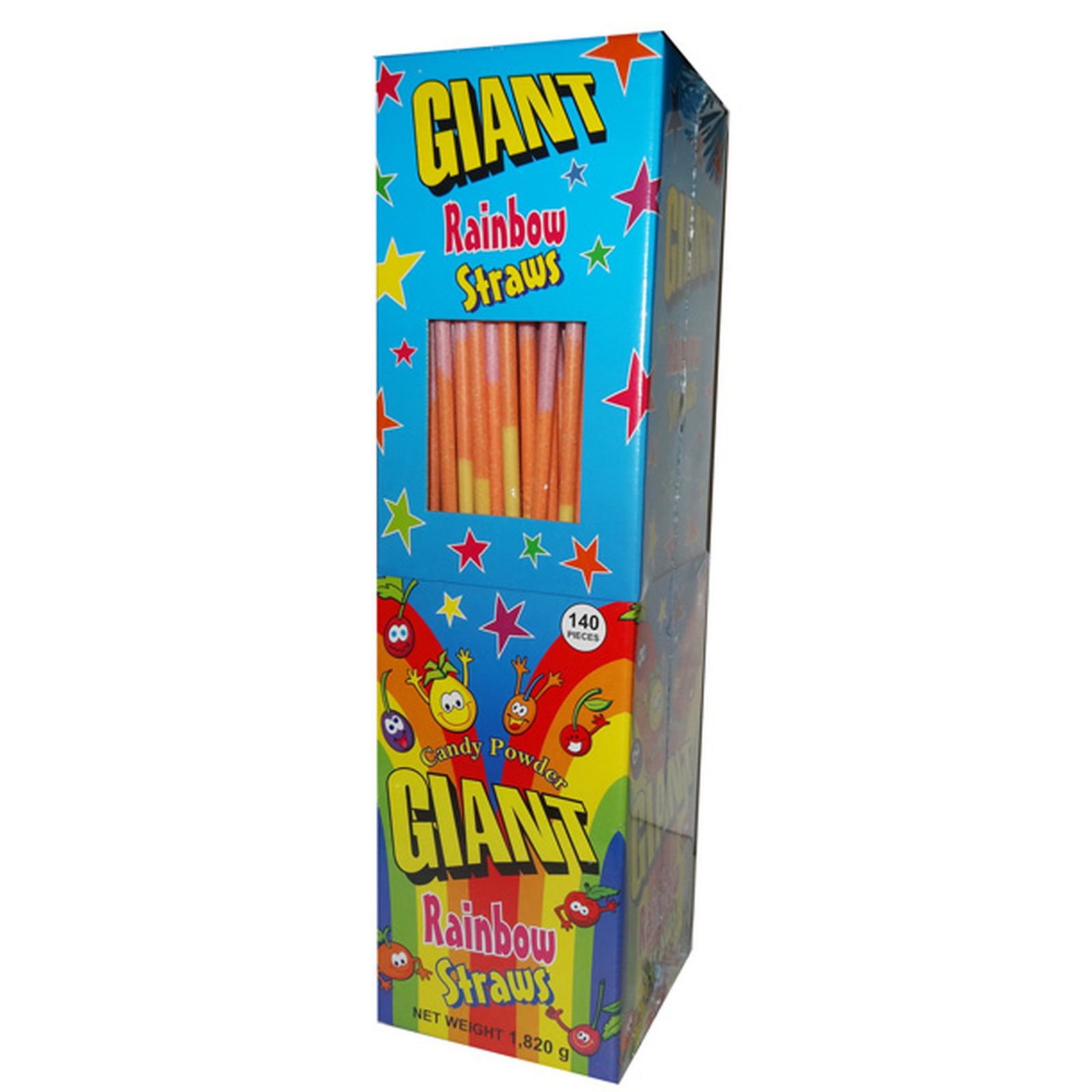 Giant Rainbow Straws | Confectionery World