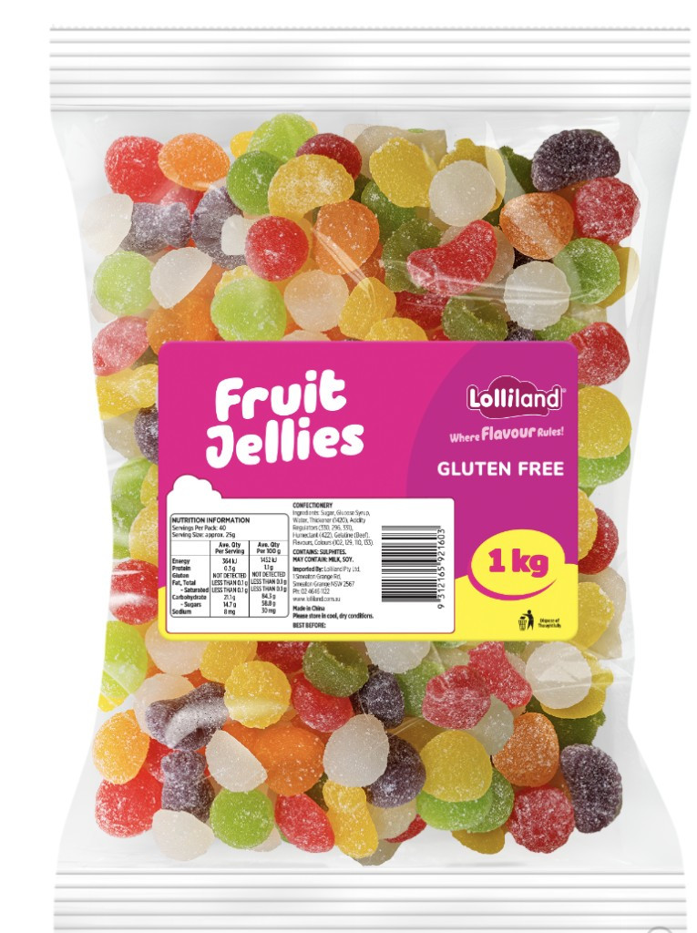 Fruit Chews Sweet Treats 1kg | Confectionery World