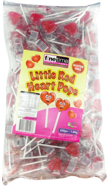 Little Red Heart Pops | Confectionery World