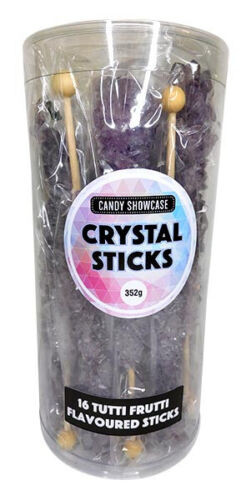 Crystal Sticks 16 Grape Purple | Confectionery World