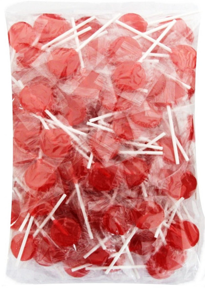 Swirly Pops 24 Lollipops red| Confectionery World